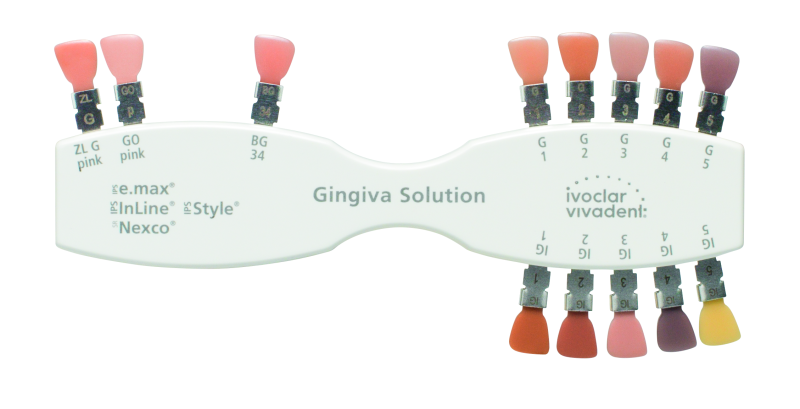 Shade Guide Gingiva Solution
